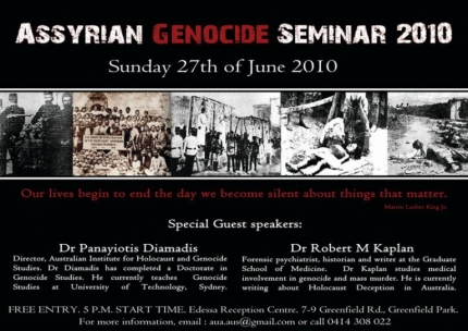 ASSYRIAN GENOCIDE SEMINAR 2010 – SEYFO CENTER